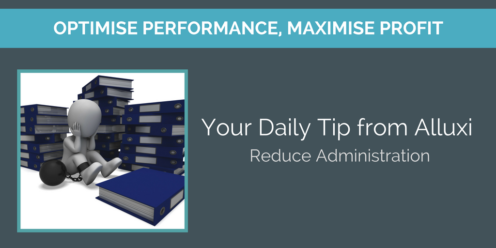 Reduce Administation Time In Small Business | Alluxi